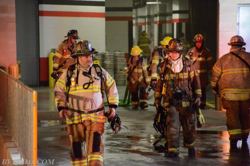 Fire at Xfinity Center - Branchville Volunteer Fire Company & Rescue Squad